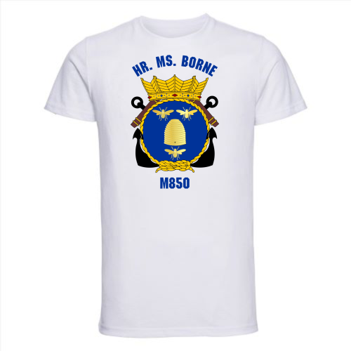 Hr Ms Borne M850 wapenschild groot | M850wpnschgroot