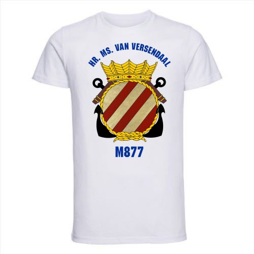 Hr Ms van Versendaal M877 Wapenschild Groot | Versendaal M877 wpnsch groot