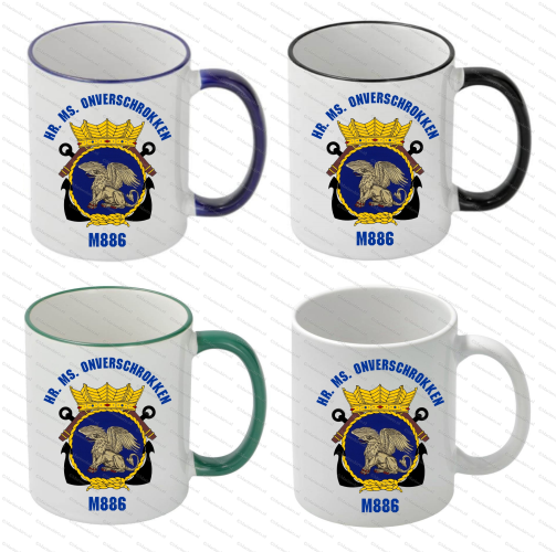 Mok Hr Ms Onverschrokken M886 | Mok Onverschrokken M886