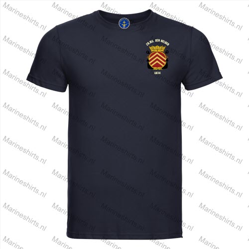 Zr Ms Den Helder A834 Wapenschild Borstembleem | A834DTWPNB